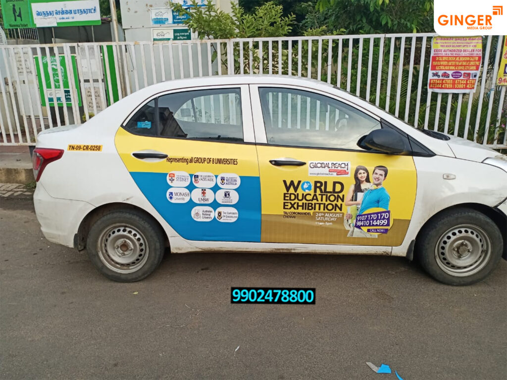 Cab Advertising / Cab Branding in India