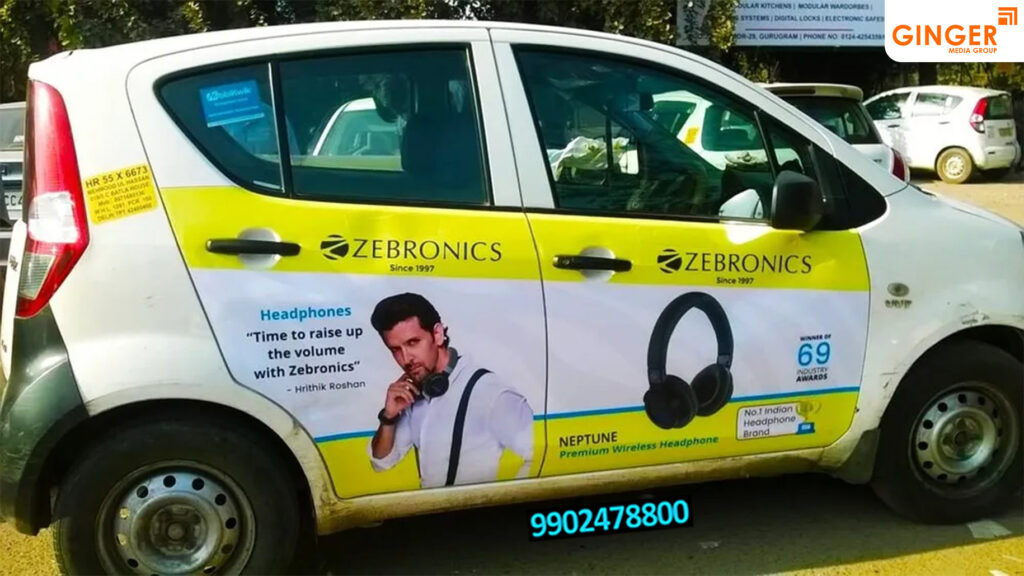 Cab Advertising / Cab Branding in India