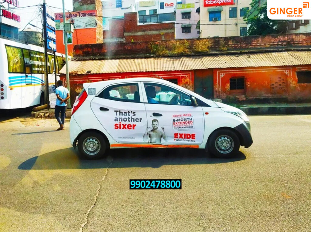 Cab Advertising / Cab Branding in India