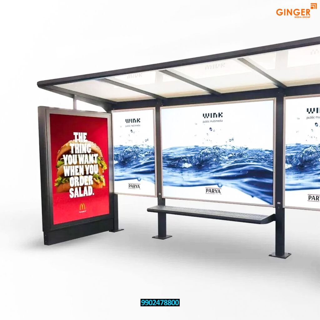 Bus Shelter Advertising / Bus Stop Advertising in Delhi NCR