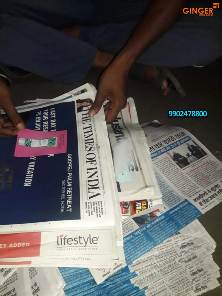 Newspaper Insertion in Delhi NCR