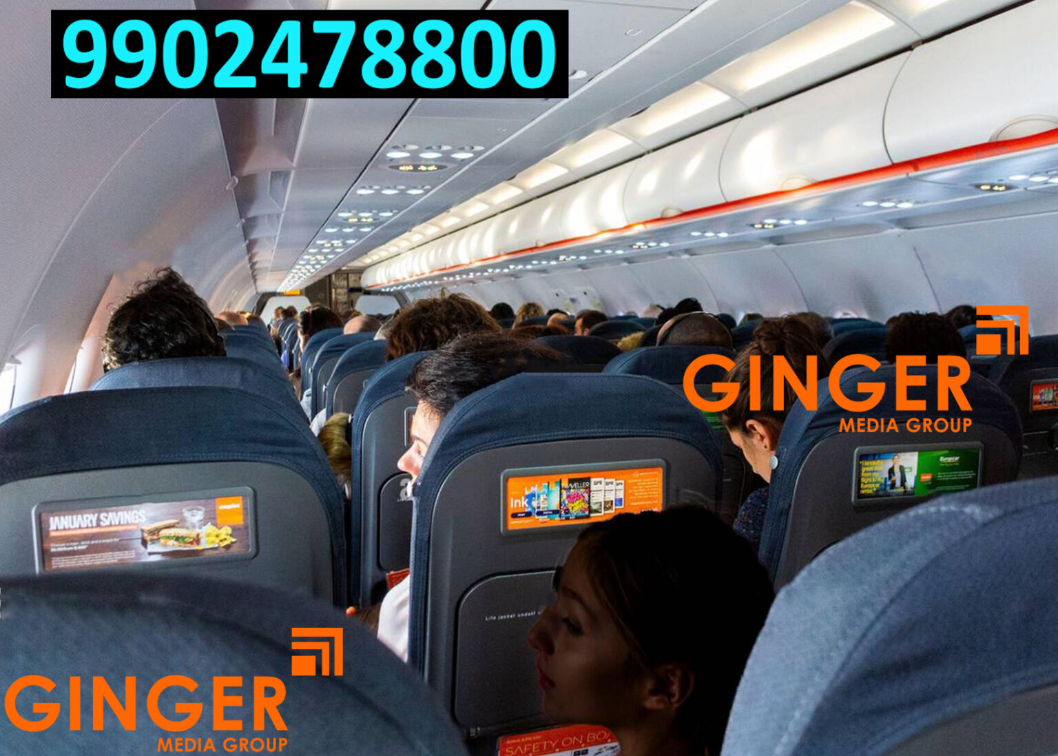 In Flight Advertising | Ginger Media Group