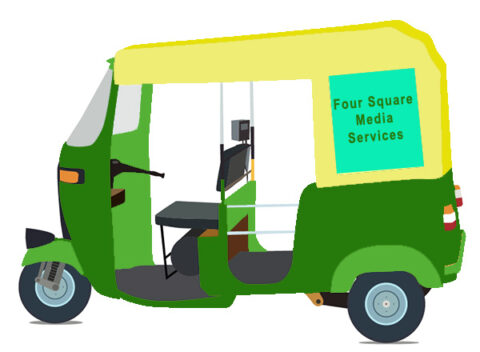 How to Use Auto Rickshaw Back-Side Advertising