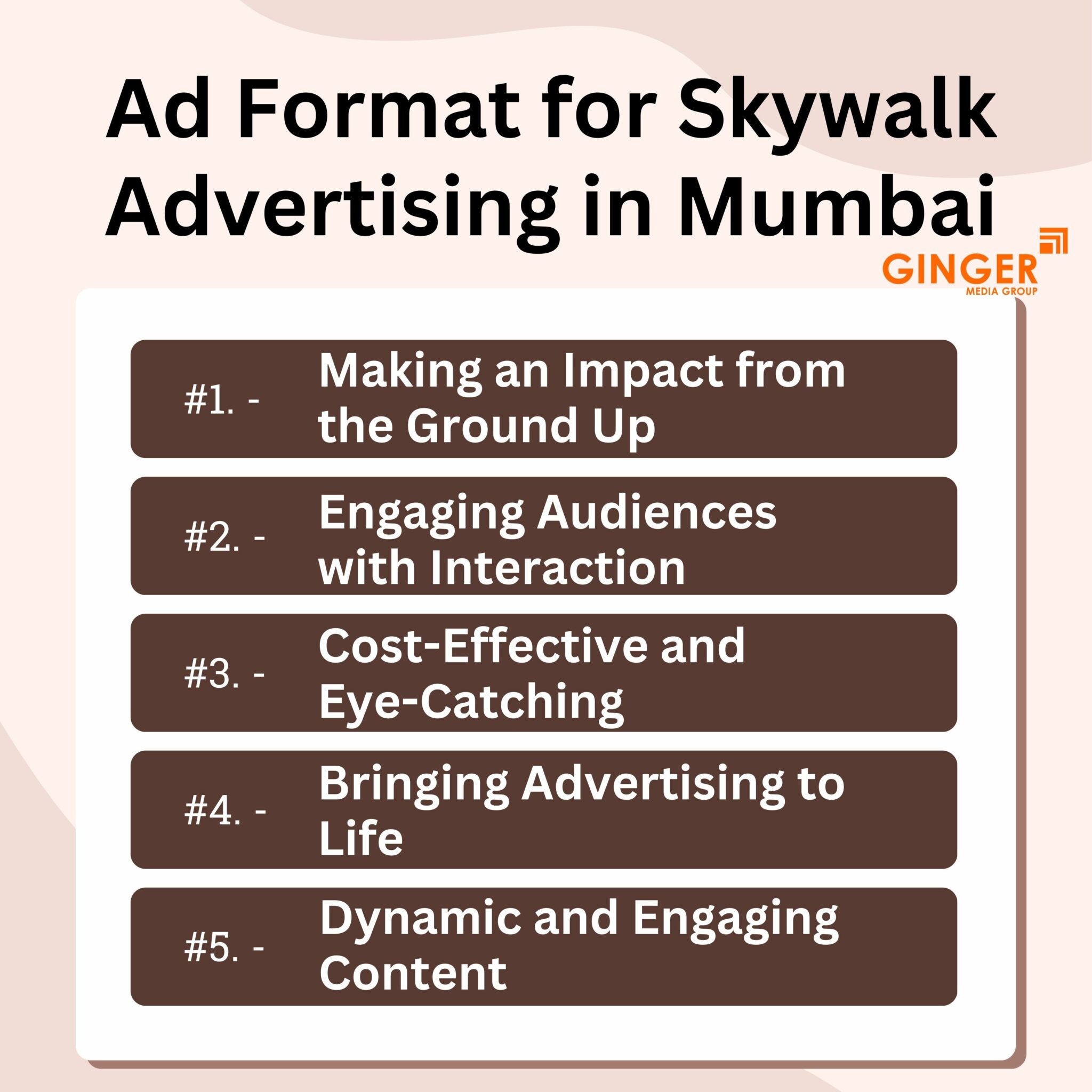 Skywalk Advertising in Mumbai