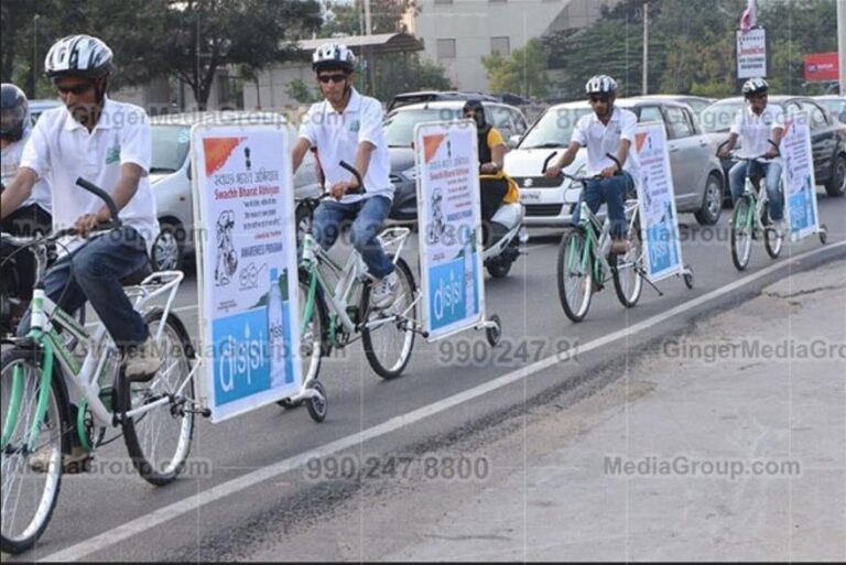 Bicycle Advertising / Cycle Advertising in Mumbai