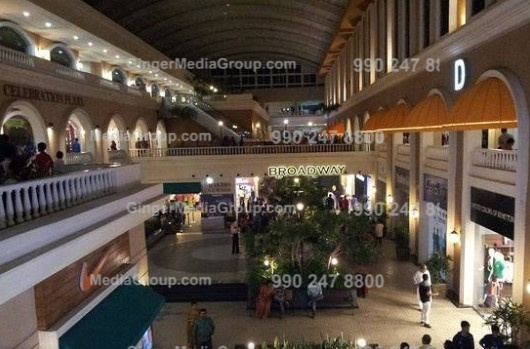 Advertising in Ambuja City Center, Raipur